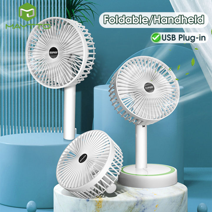 MAYTTO Mini Portable Folding Small Desktop Fan | Daraz.com.bd