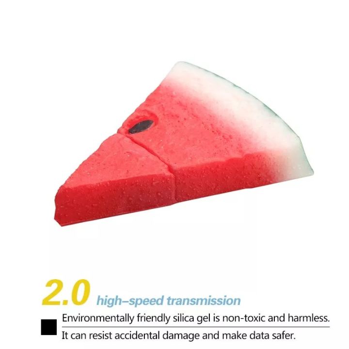 【FUPANG】♥Free shipping USB flash drive 64GB silicone watermelon 32GB ...