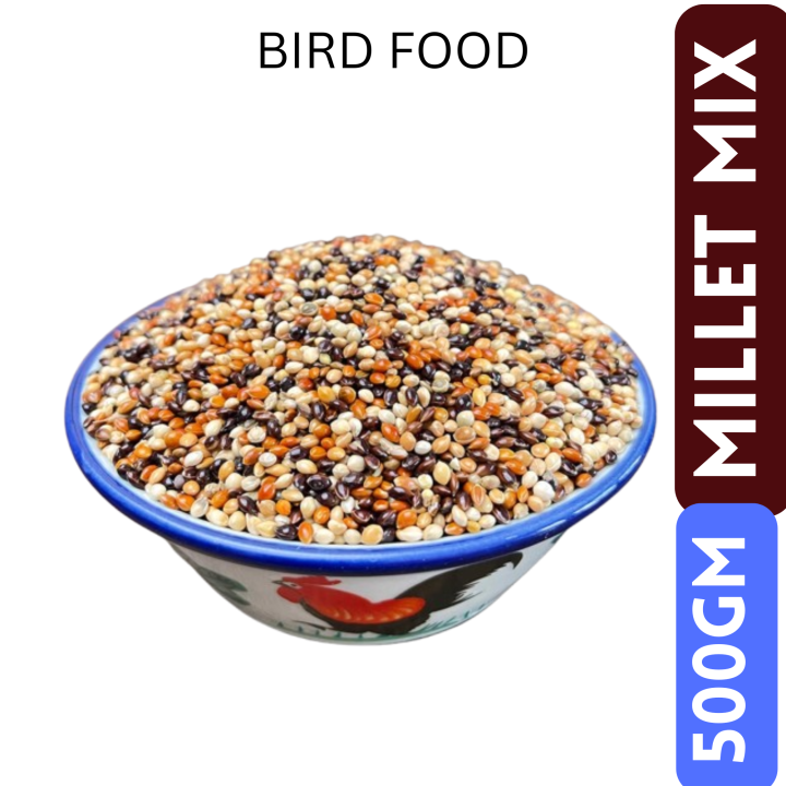 Millet Mix Premium Bird Food -500gm | Daraz.com.bd