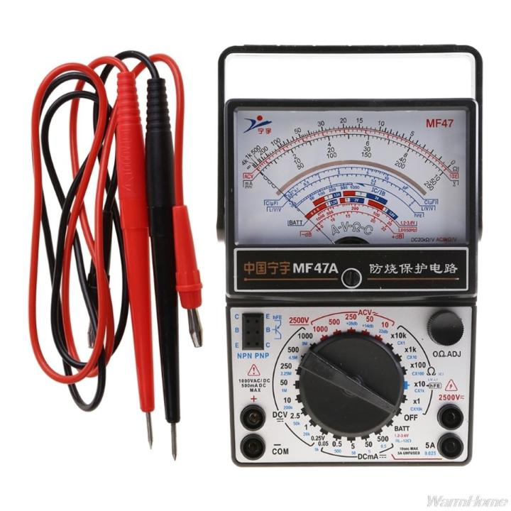 Portable Mechanical Pointer Type Multimeter Measurement DC Current ...