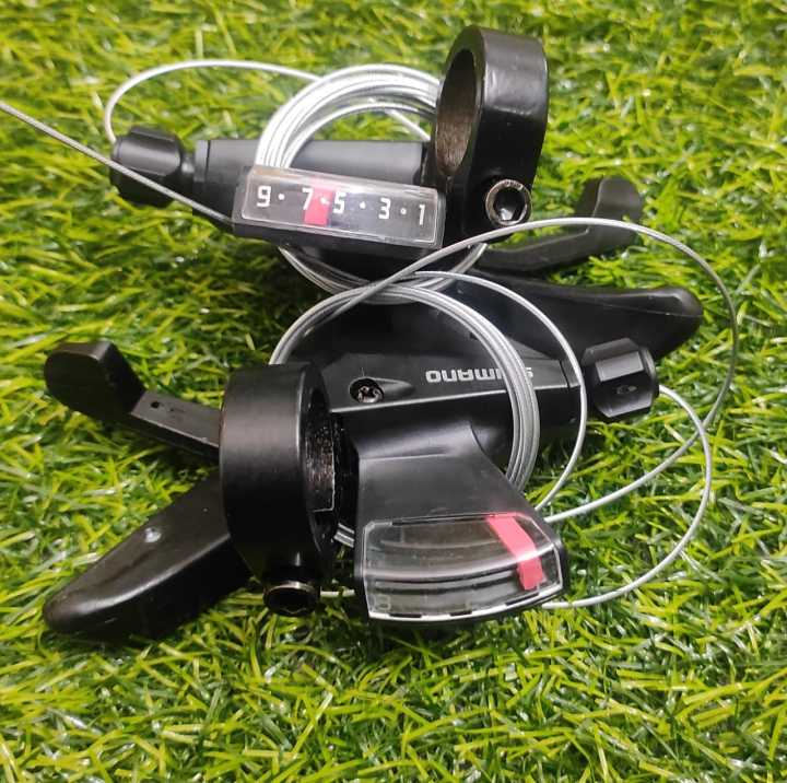 3x9 Speed Shimano SL-M310 Oil Brake Shifter MTB Mountain Bike Bicycle ...