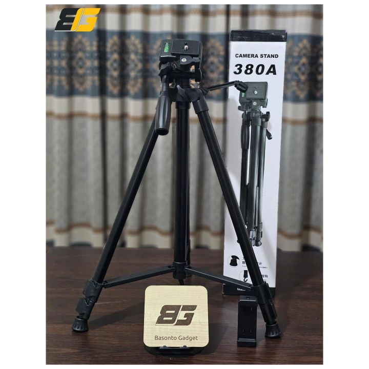 TRIPOD 380A for camera stand with phone holders | Daraz.com.bd