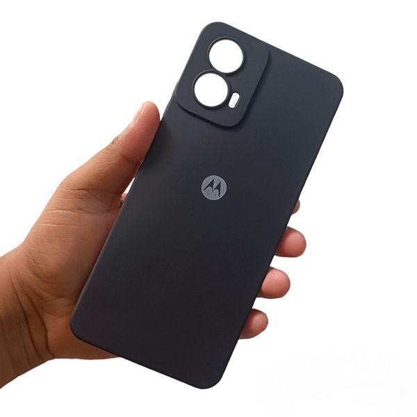 Motorola Moto G45 5G Premium Quality Soft Silicone Fashion case Camera ...