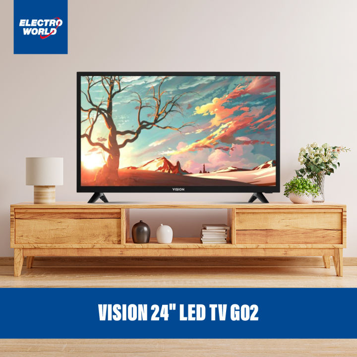 VISION 24" LED TV G02 OFFICIAL WARRYNTEE | Daraz.com.bd