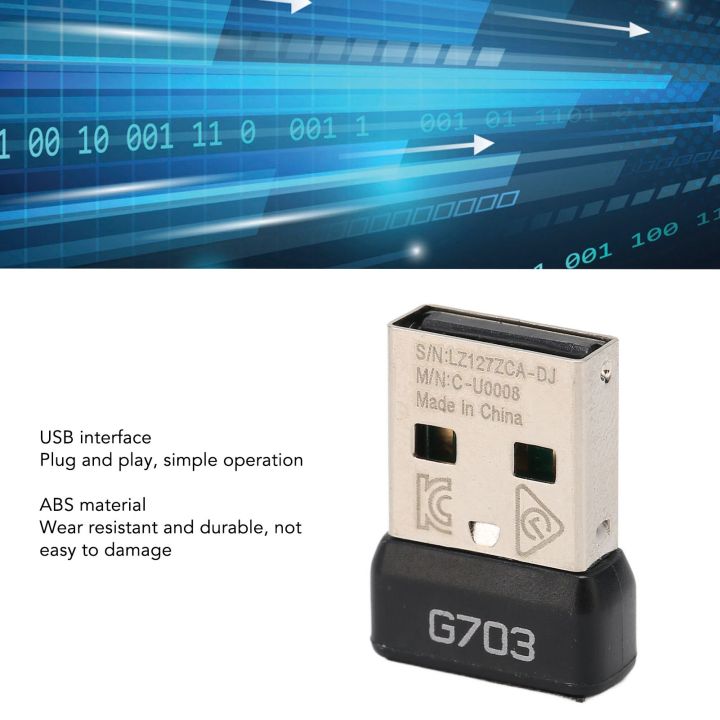 【FUPANG】USB Wireless 2.4G Replacement Mouse Receiver for G703 | Daraz ...