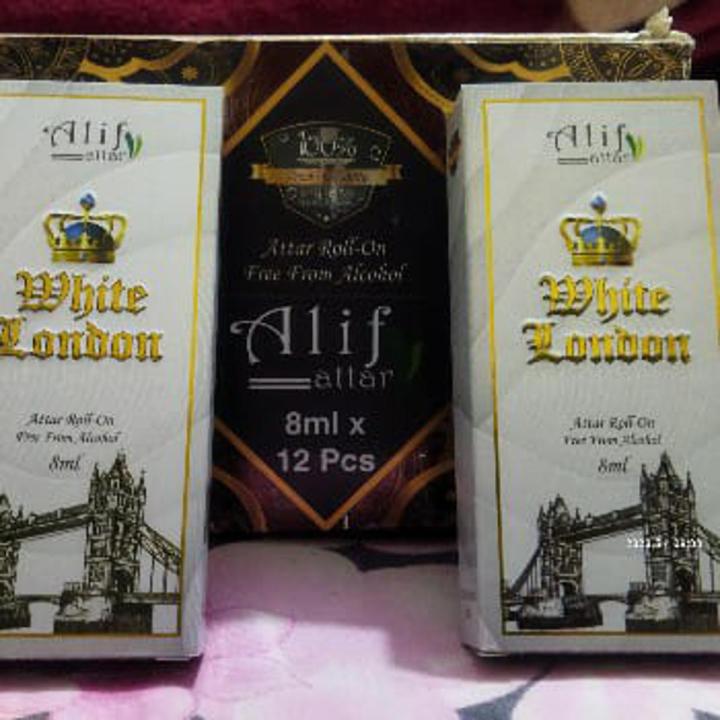 White London premean alif attar, free from alcohol, net weat 8ml ...