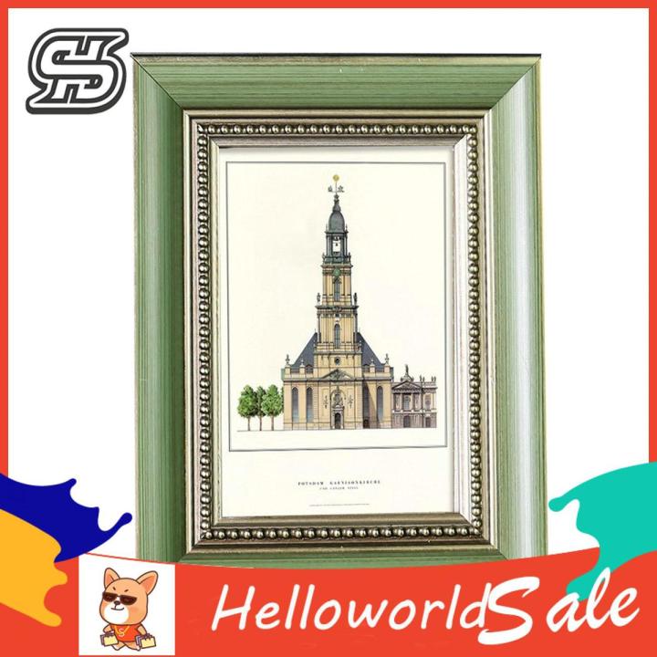 HelloWorld Home Picture Holder Wall-mounted Rotary Lock Picture Frame ...