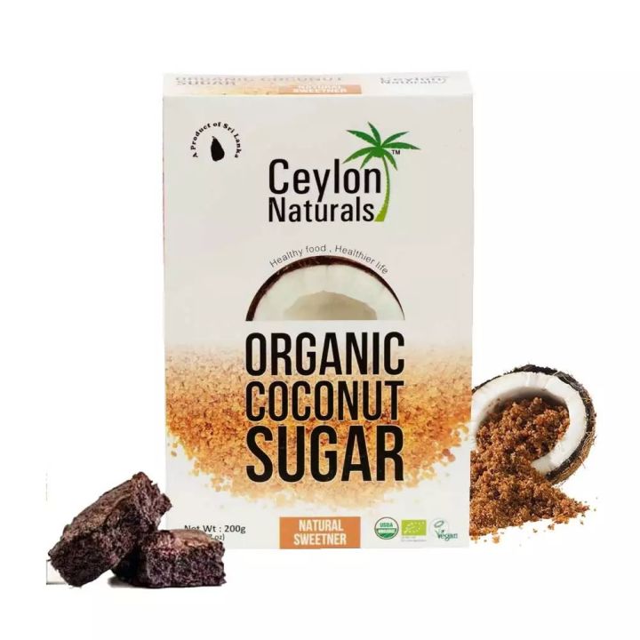 Ceylon Naturals Organic Coconut Sugar 200g | Daraz.com.bd