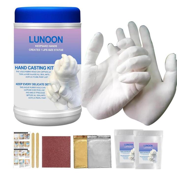 3D Hand Foot Casting Kit Hand Molding Kit For Family Couples Kids DIY ...