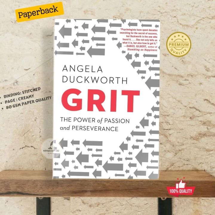 Grit:The Power of Passion and Perseverance by Angela Duckworth | Daraz ...