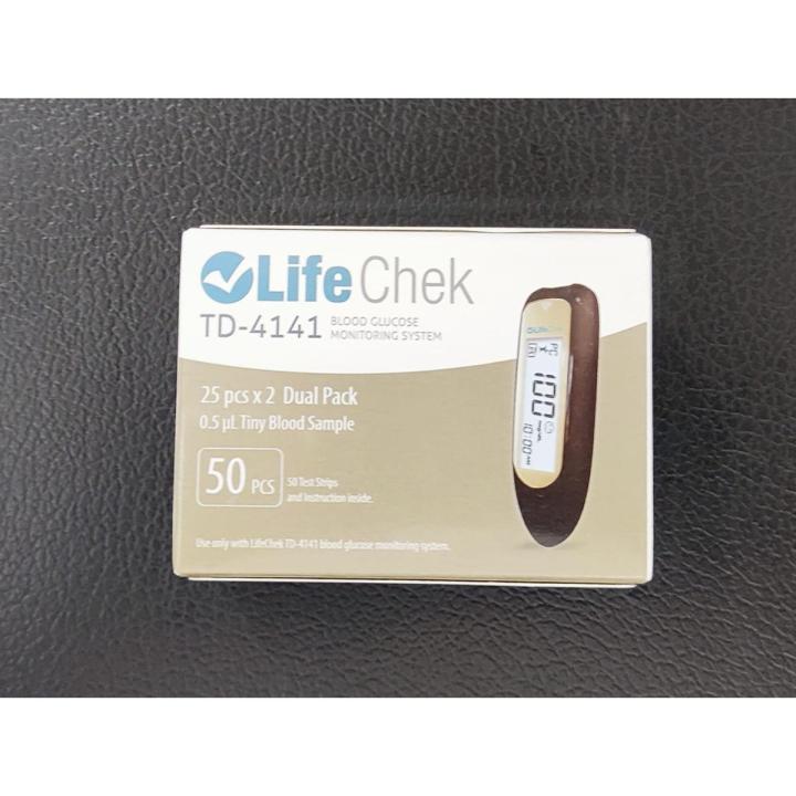 Life Chek TD-4141 Sugar Test Strips 50's | Daraz.com.bd