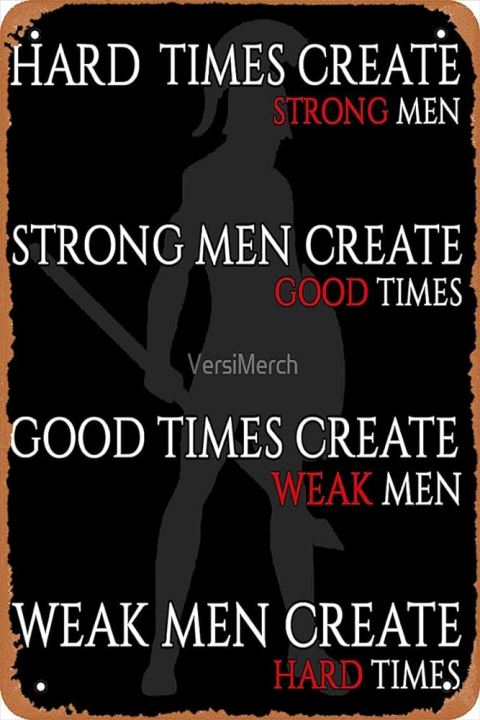 Hard Times Create Strong Men by Stefan Aarnio | Daraz.com.bd