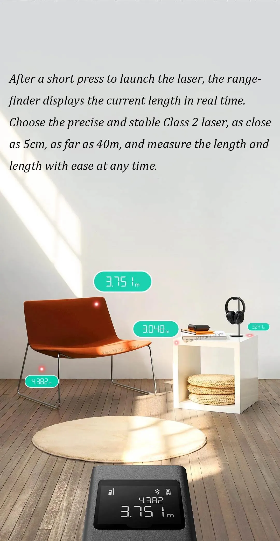 Xiaomi Smart Laser Digital Measurement Tool Price in Bangladesh - ShopZ BD