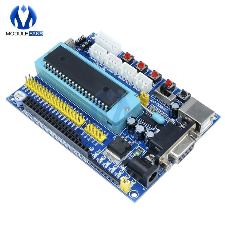 【Mary DAI Store】DC 12V PIC16F877A PIC Minimum System Development Board Emulator JTAG ICSP ...