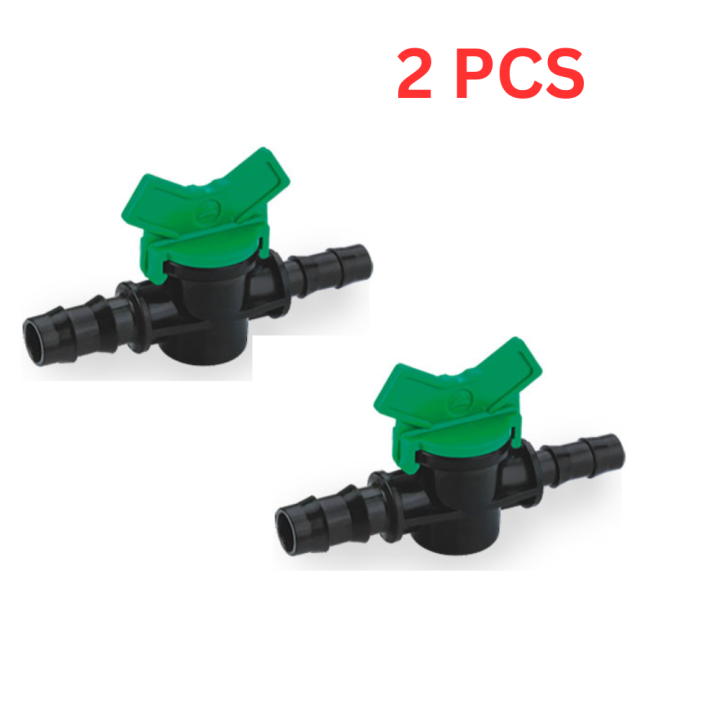 16mm-16mm Mini Ball Valve Water Drip Irrigation Pipe Connectors for ...
