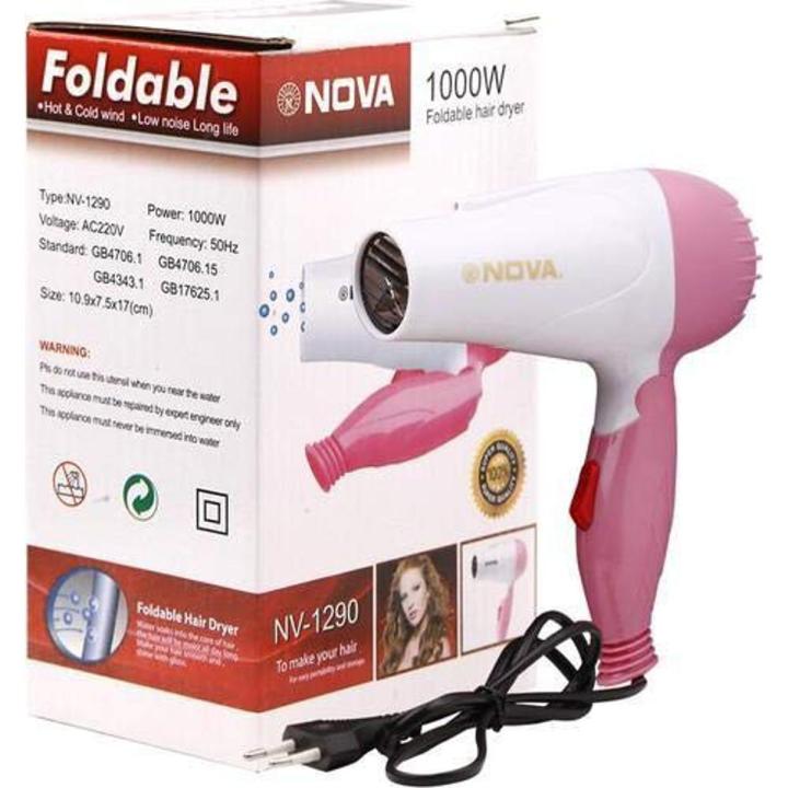 NOVA 1000W Foldable Hair Dryer | Daraz.com.bd