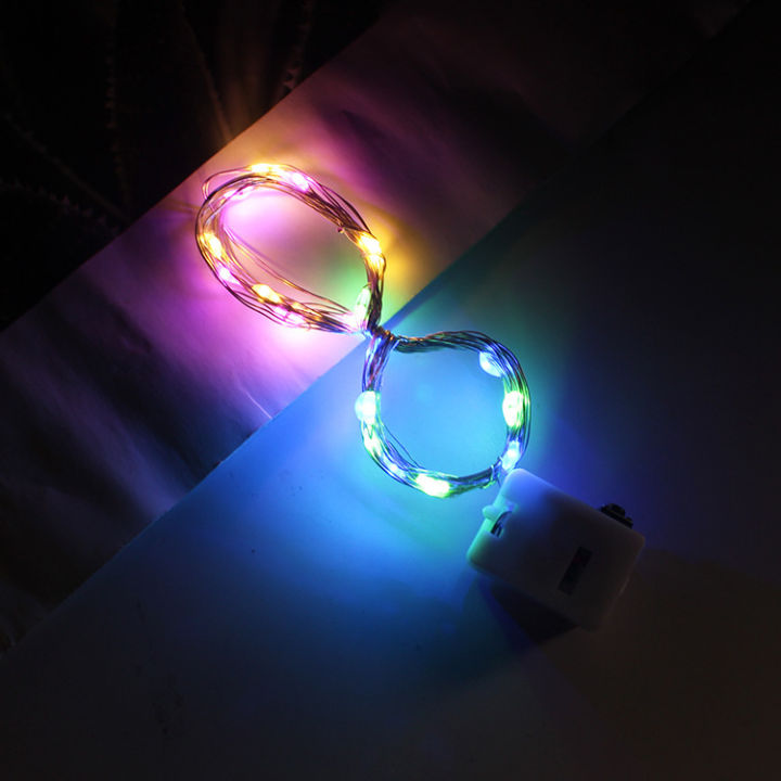 2M 20Led And 1M 10Led Mini Micro Copper Wire Light Battery Operated Led Strip String Fairy ...