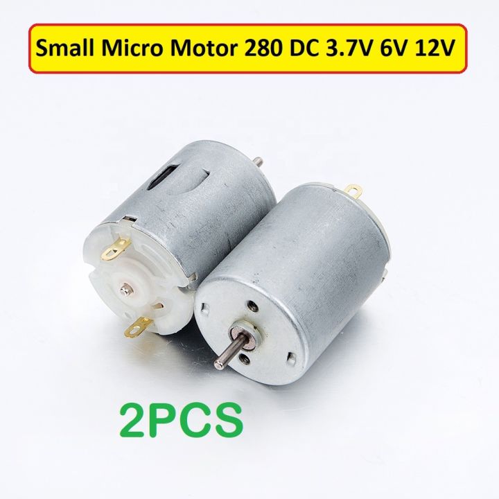 2PCS-280 Small Micro Motor 3V-6V For Toy Car Boat Mini Drill Motor 280 ...