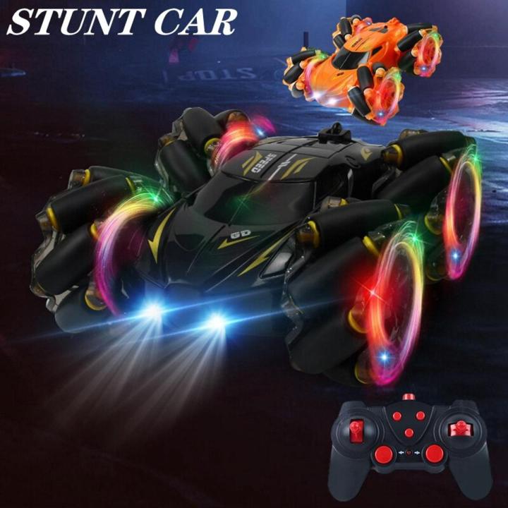 4WD RC Car Drift Stunt Car 360 Degree Rotating Remote Control Drift Car ...