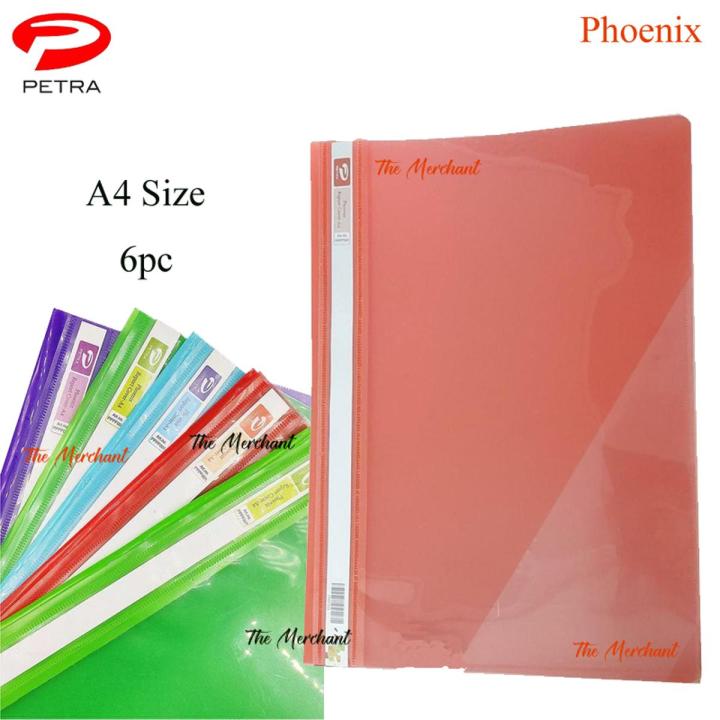 Petra Phoenix Report Cover File_Punch File - 6pc (Muilticolor) | Daraz ...