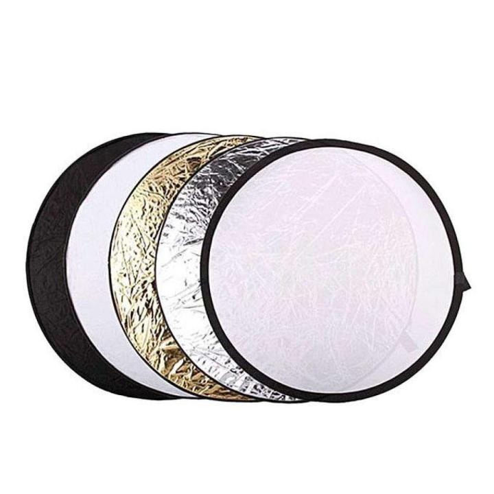 5-in 1 connectable 110cm 43 "Light Flash Studio Reflector Round ...