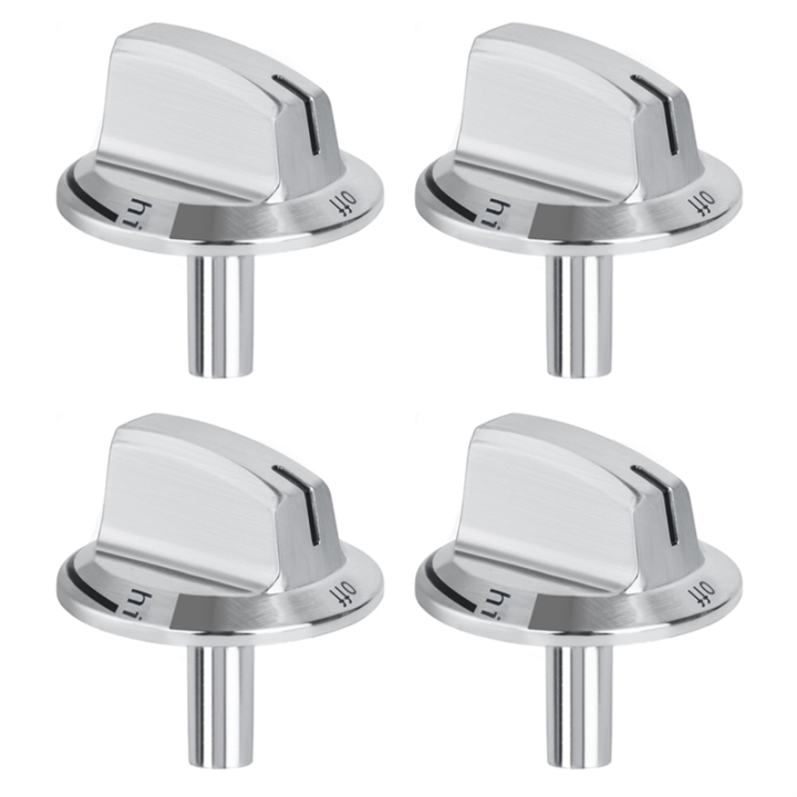 4 PCS Upgrade 5304525746 Long Stem Stove Knobs Replacements, Compatible ...