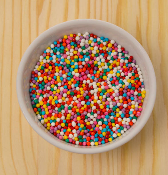 Multi Color Sweet Sugar Ball for cake decoration -50gm | Daraz.com.bd