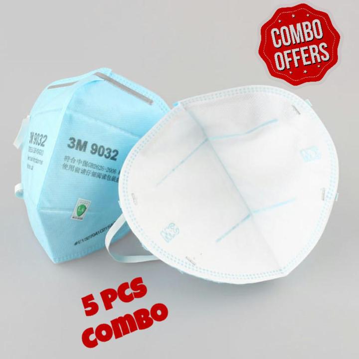 3M Mask 9032 5 pcs | Daraz.com.bd