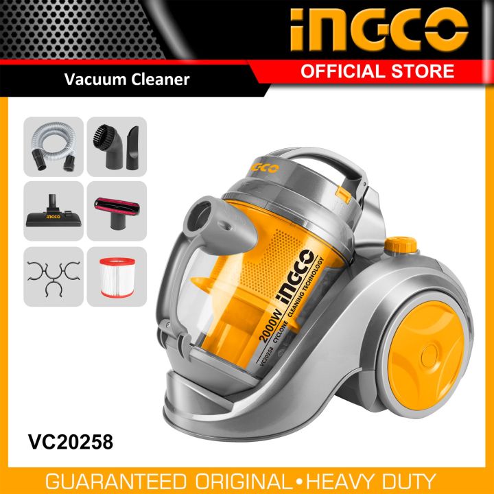 VACUUM CLEANER 220V 2000W CAPACITY 2.5L VC20258 INGCO | Daraz.com.bd