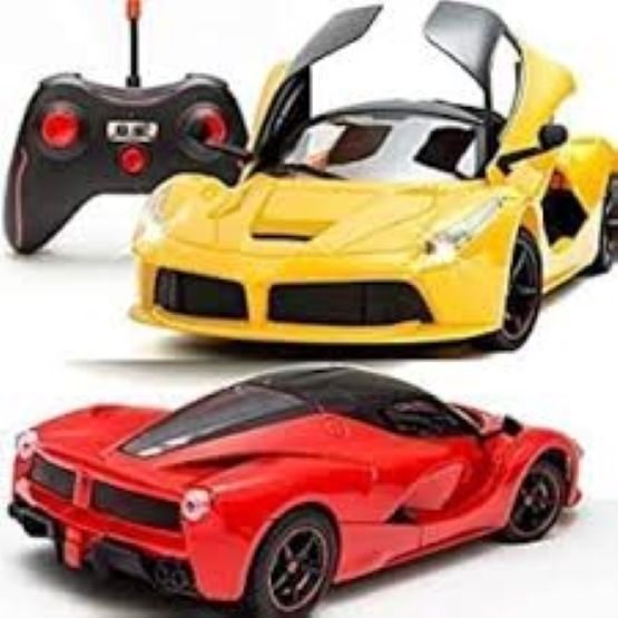 Remote Control Car - Yellow and Red | Daraz.com.bd