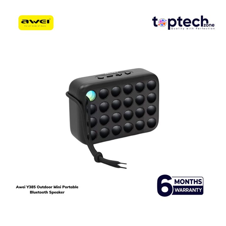 Awei Y385 Outdoor Mini Portable Bluetooth Speaker | Daraz.com.bd