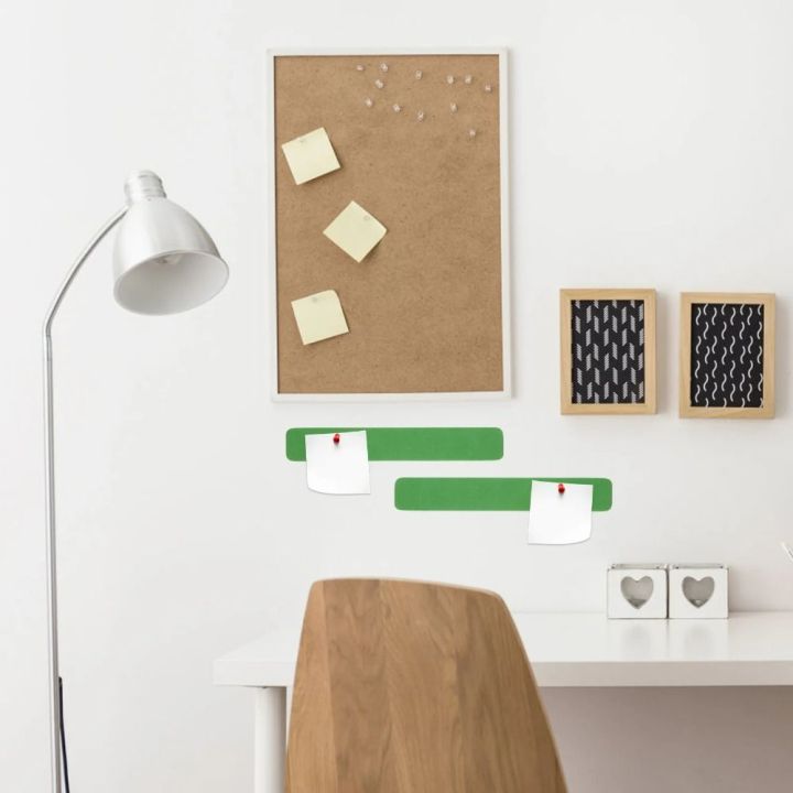 【Prime deal】 5 pcs Message Strip With Push Pins Felt Pin Board Hanging ...