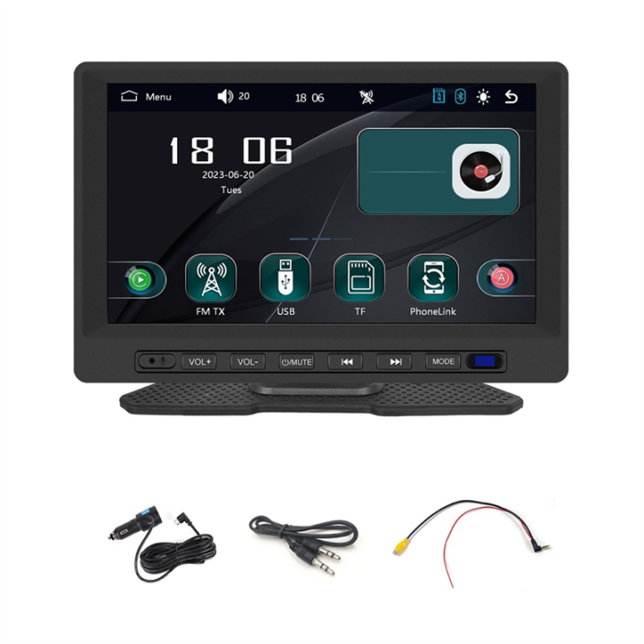 Portable 7Inch Car Radio MP5 Smart Player Wireless CarPlay Android Auto ...