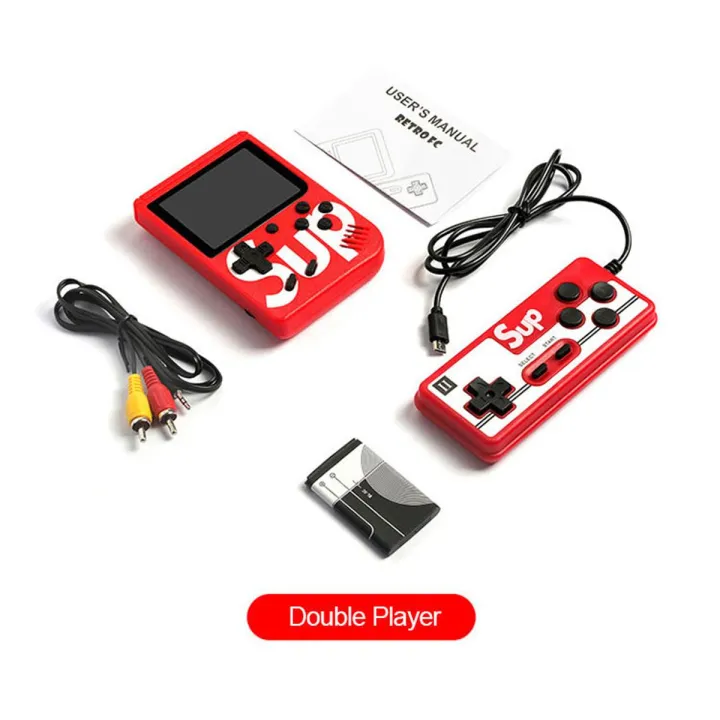 Sup 400 in 2 Game Player 2 inch Color Display Kids Game Console | Daraz ...