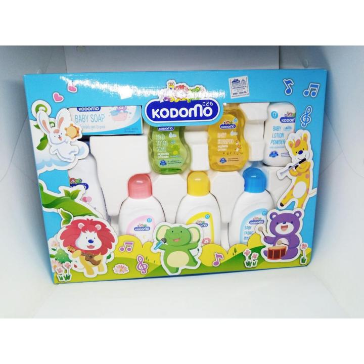 KODOMO GIFT SET FOR NEW BORN BABY 8 PCS | Daraz.com.bd