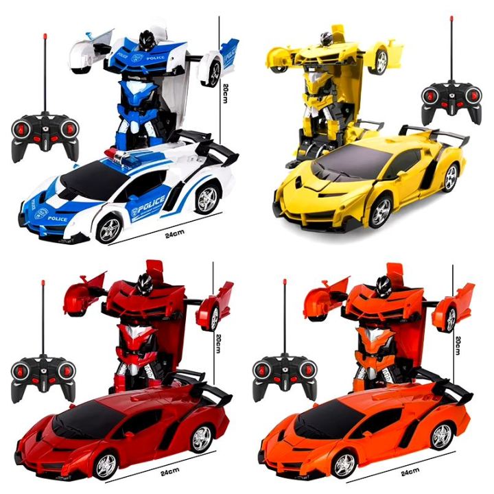 Transform Car Robot, Electronic Remote Control One-Step Automatic ...
