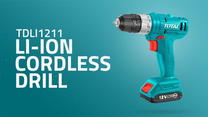 TOTAL 12V Cordless Drill Machine | Daraz.com.bd