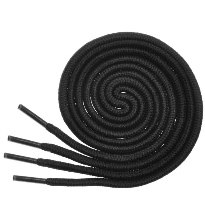 Long Boots Laces Black, Black Round Shoe laces - Sneakers Laces -Dress ...