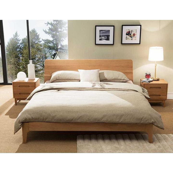 Royal Home Decor Classic Solid Wooden Bed Semi Box Bed Sami Dobul Bdd ...