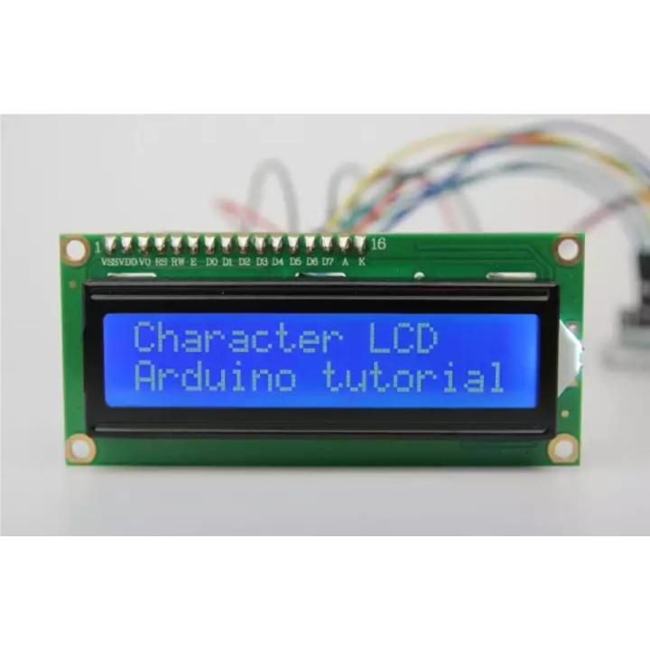 Lcd Display (16*2),Good Liquid Crystal Display For Project By Arduino - Solar Panel | Daraz.com.bd