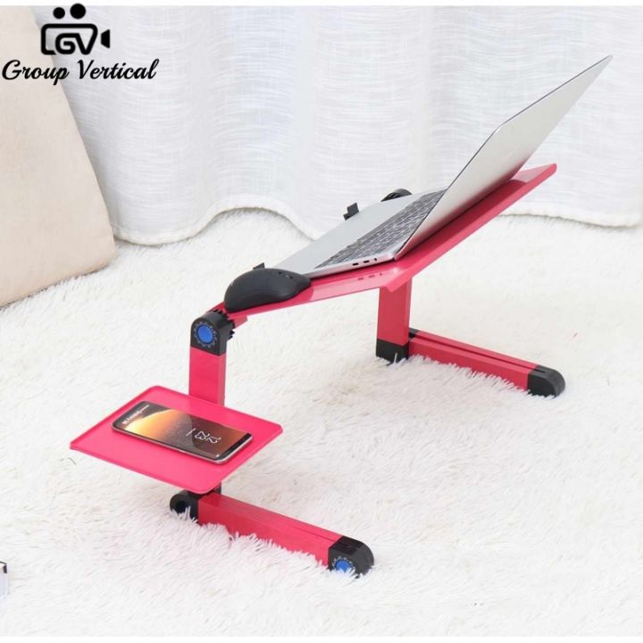 Group Vertical Alloy Folding Portable Desk Bed Stand Pc Table Desk ...