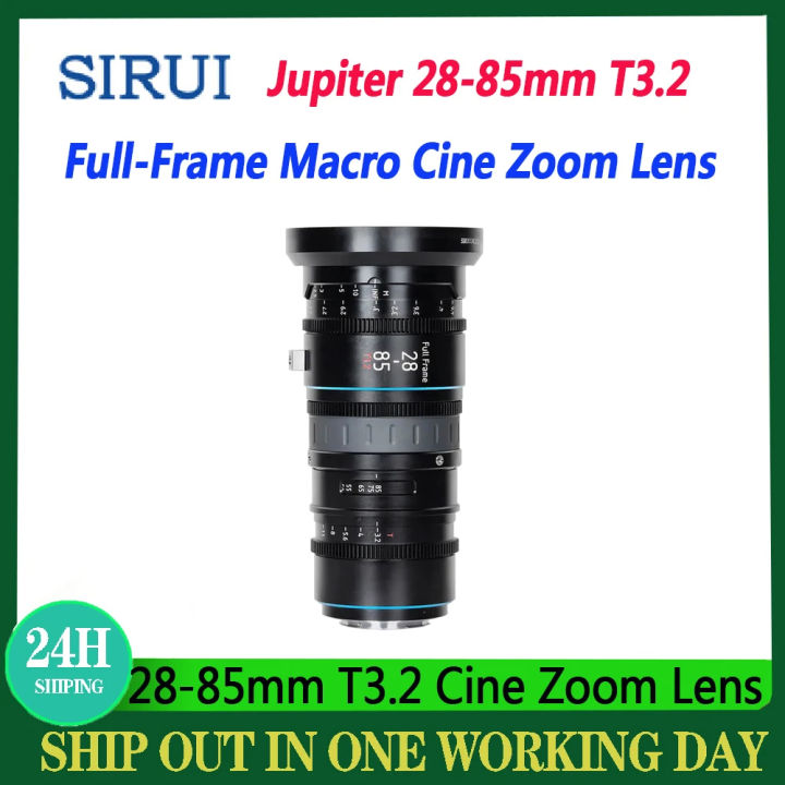 SIRUI Jupiter 28-85mm T3.2 Macro Cine Zoom Lens Full Frame Manual Focus ...