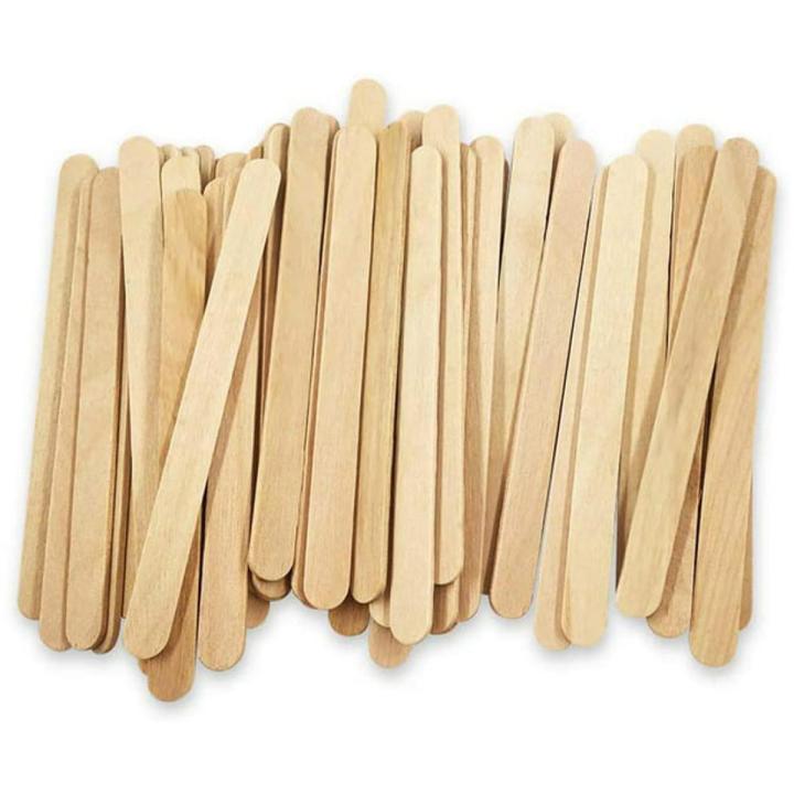 50 pich Popsicle Sticks Craft Sticks, 4.5 inch | Daraz.com.bd