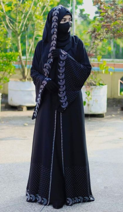 Explore Our Exclusive Collection: Dubai Cherry Fabric Abaya Borka ...