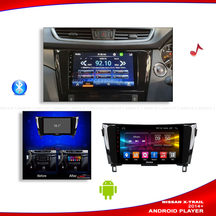 ANDROID PLAYER FOR NISSAN X TRAIL 2014-2020, CAR ANDROID PLAYER | Daraz ...