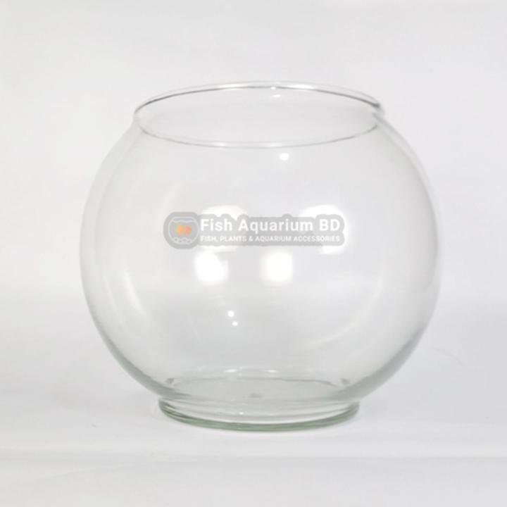 Fighter Fish Jar Transparent Fish Glass Bowl or Jar 4 inch Betta Fish ...