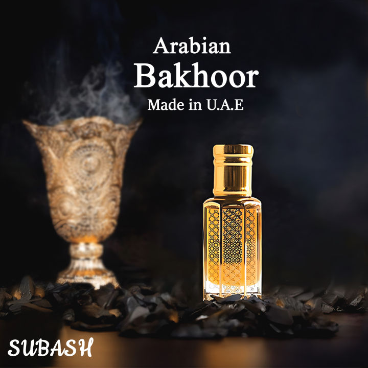 Arabian Bakhoor -Premium Arabian Attar For Men - Made In Dubai -3ML ...