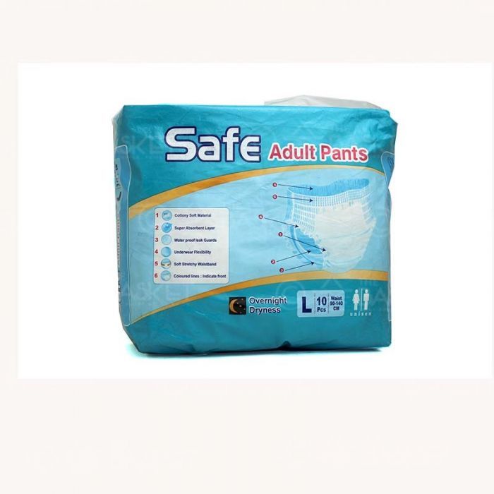 Safe Adult Pant (Large) 10Pcs | Daraz.com.bd