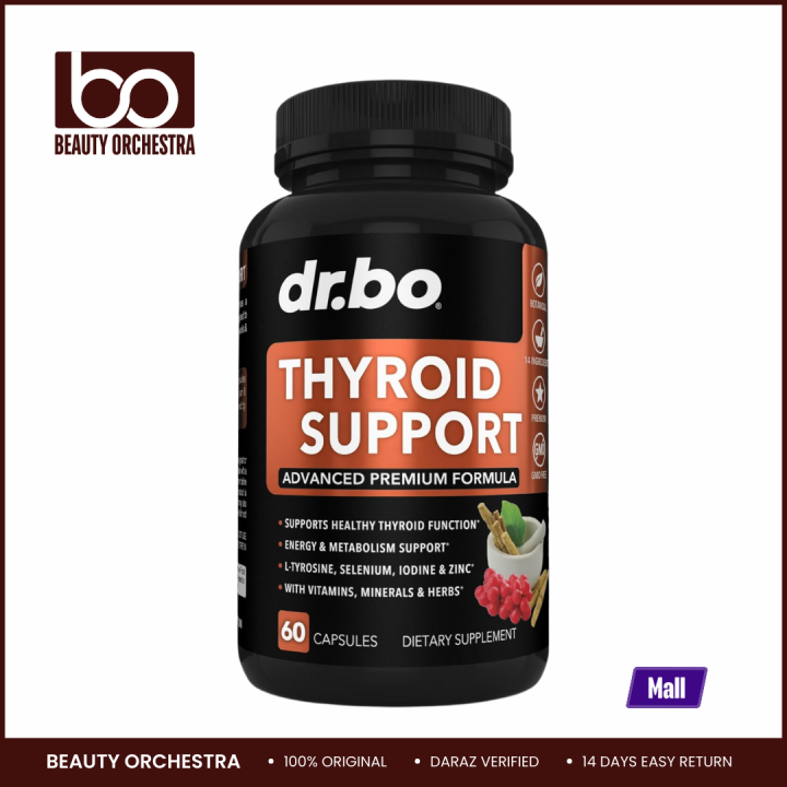 DR.BO Thyroid Support - 60 Capsules | Daraz.com.bd