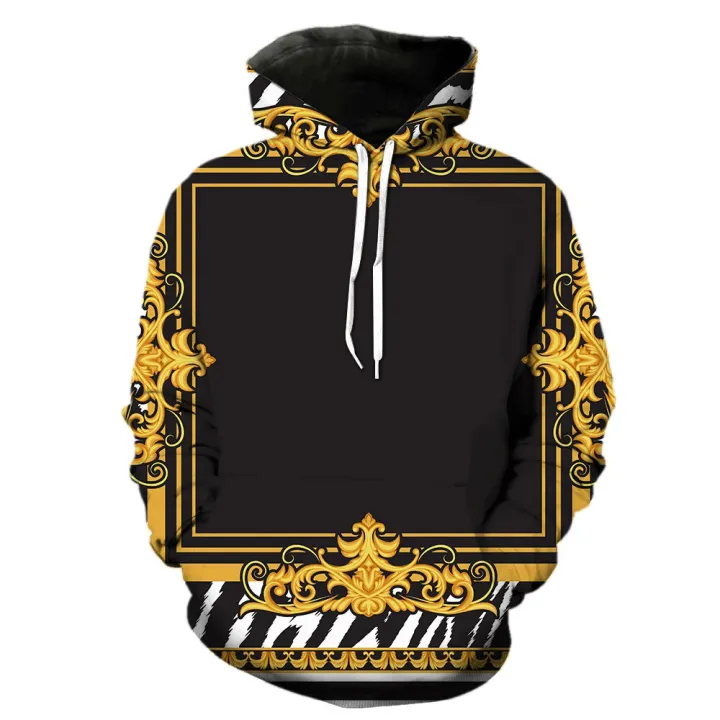 Luxury European Chain Men's Hoodies Sweatshirts Oversized Fashion Teens ...